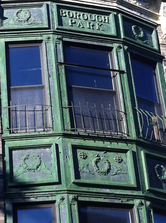 Borough Park Window Façade – Brooklyn – Fading Ad Blog