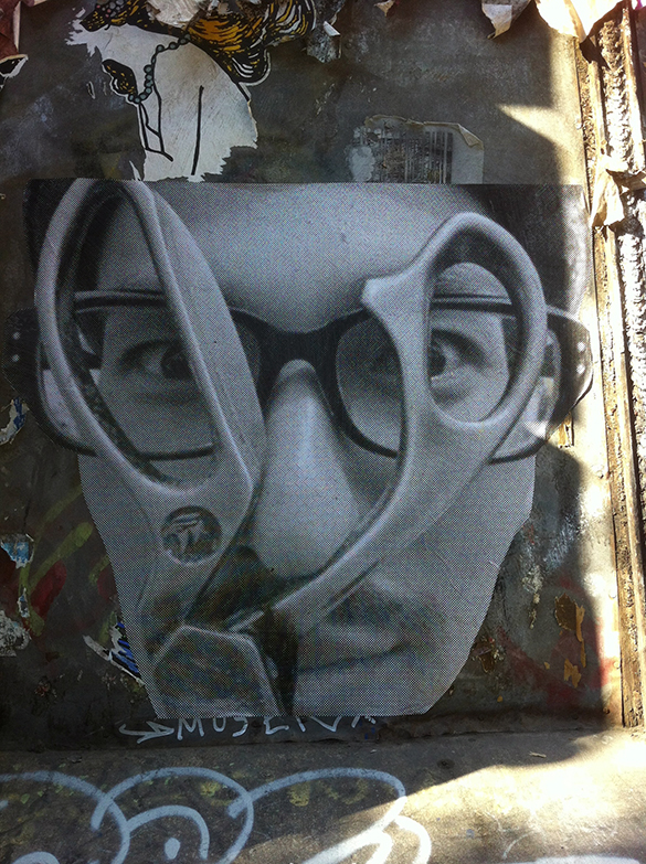NYC Street Art – Wheat Paste – Bowery – Fading Ad Blog